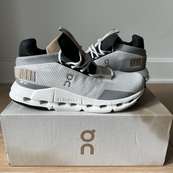 On Running | Shoes | On Running Cloudnova Women Shoes Size 7 White Sand | Poshmark